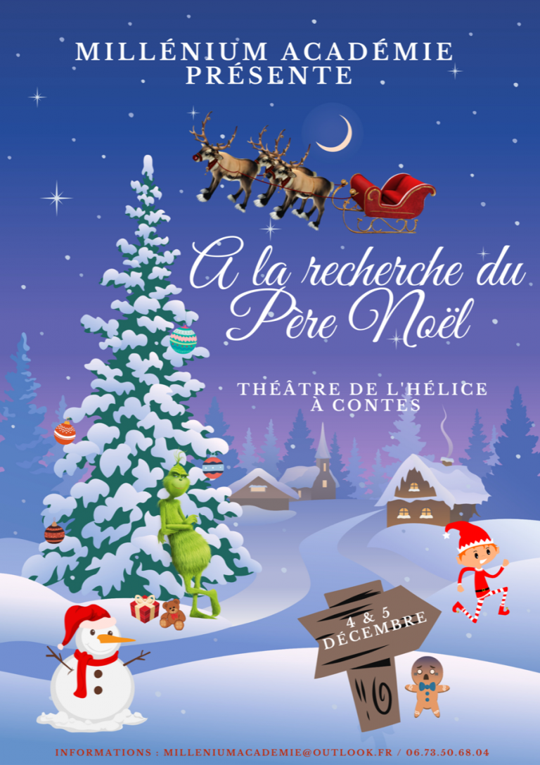 Spectacle de Noël le samedi 4 Décembre à 20h et dimanche 5 Décembre à ...